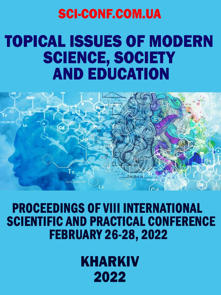 Topical Issues of Modern Science Society and Education 26 28.02.22 | PDF