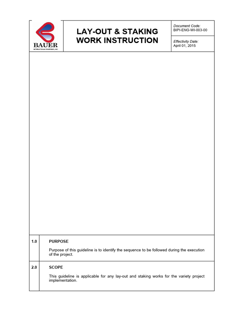 Layout & Staking | PDF