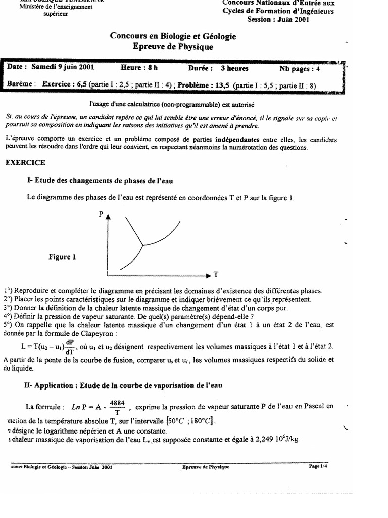 2001 BG Physique | PDF