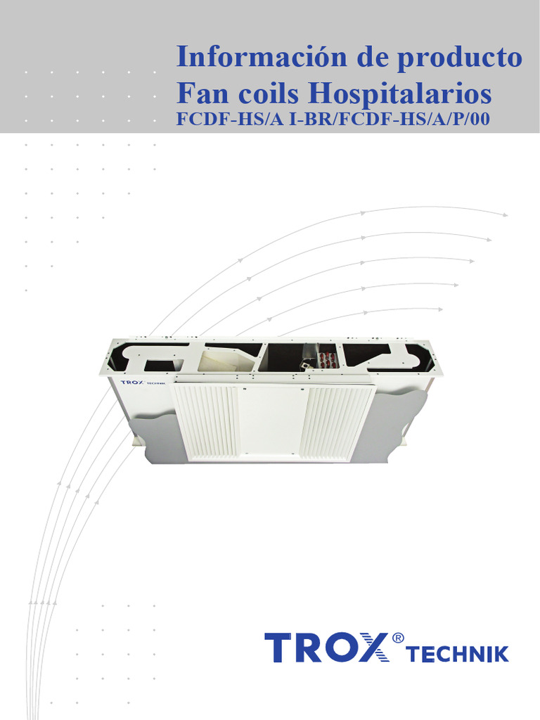 FCDF HSA Fancoil Hospitalario | PDF | Bienes manufacturados | Naturaleza