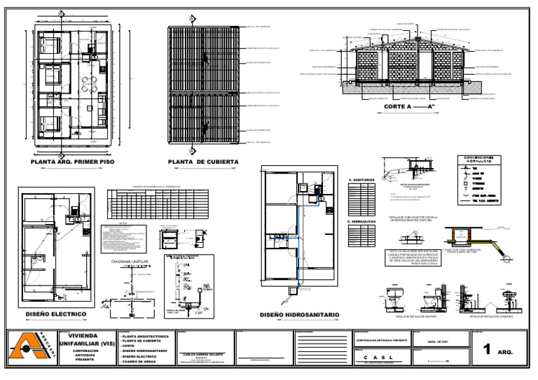 Diseño Arqcasol Cap Vis-Modelo - PDF Arq | PDF