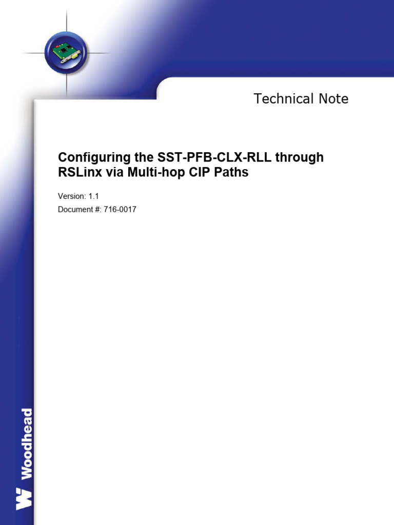6 Configuring The SST-PFB-CLX | PDF | Central Processing Unit | Microsoft Windows