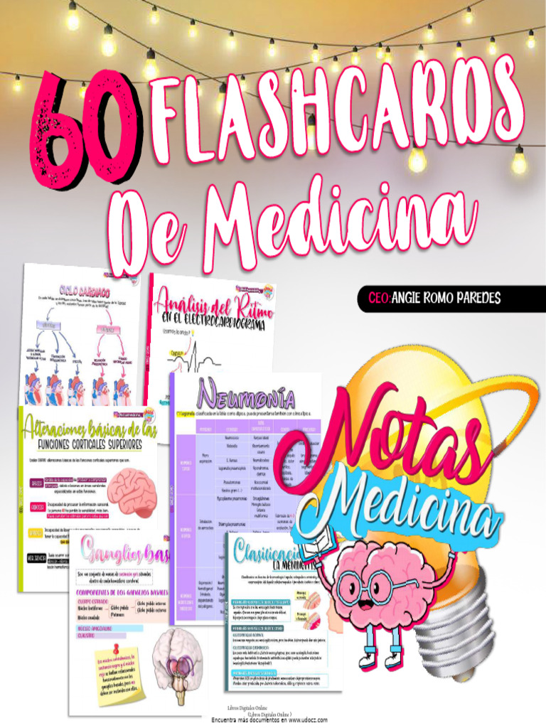 60 Flashcards de Medicina | PDF | Órgano (anatomía)