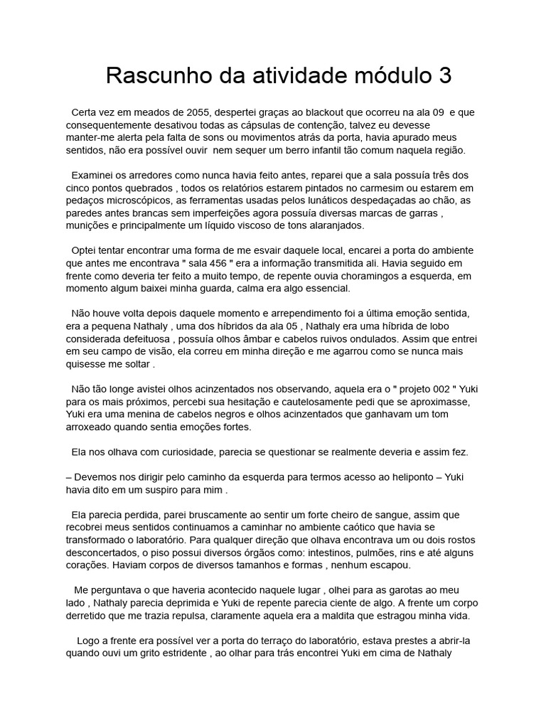 Atividade Módulo 3 | PDF