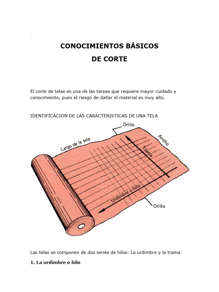 05-Conocimientos de Corte-Sena | PDF | tijeras | Papel