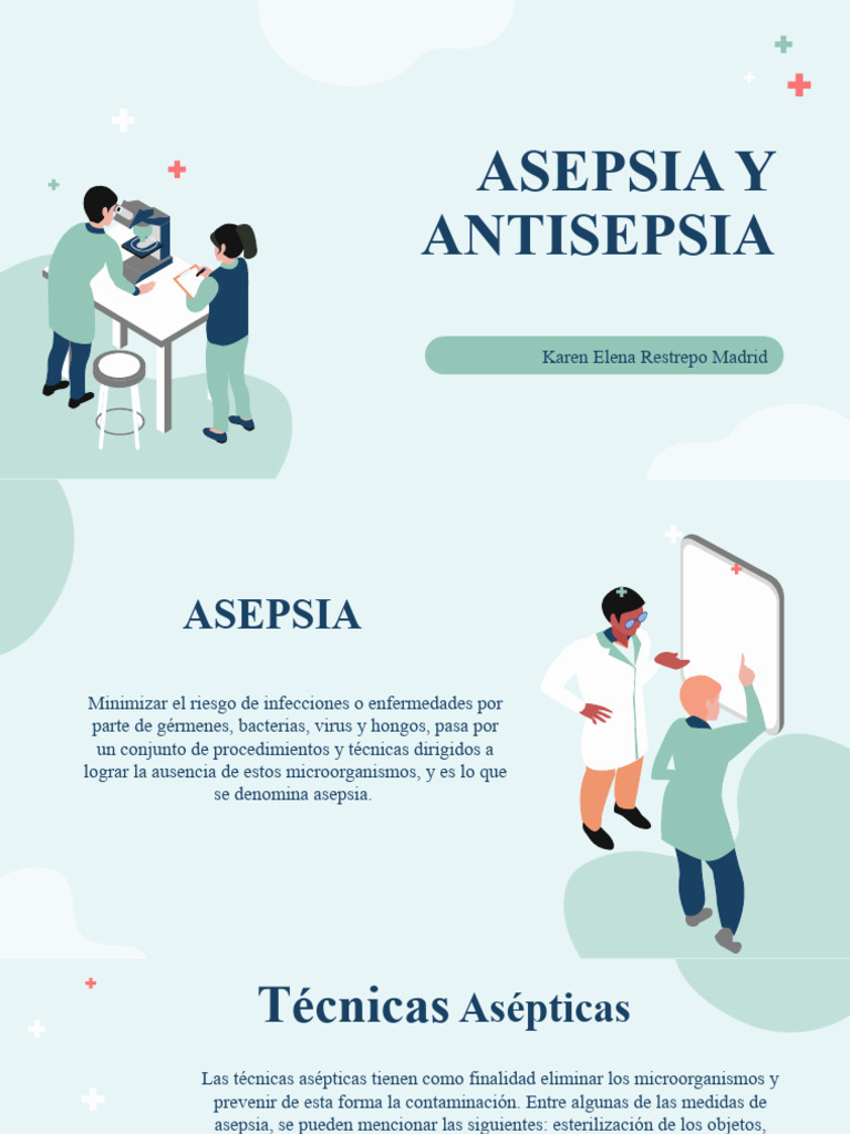 Asepsia y Antisepsia: Técnicas Esenciales | PDF | Esterilización ...