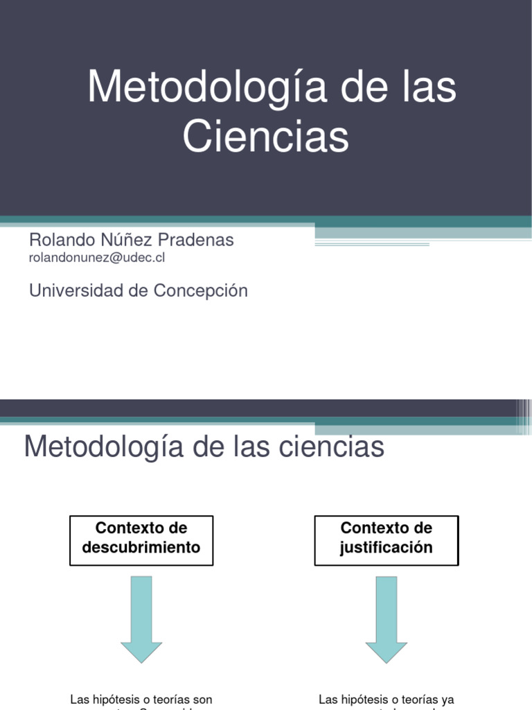 Presentación 04 - Metodología de Las Ciencias | PDF | Razonamiento ...