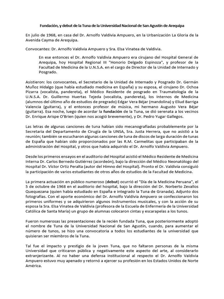 Primicia 2023 - Dr. Edgar Vera Béjar | PDF | Arte