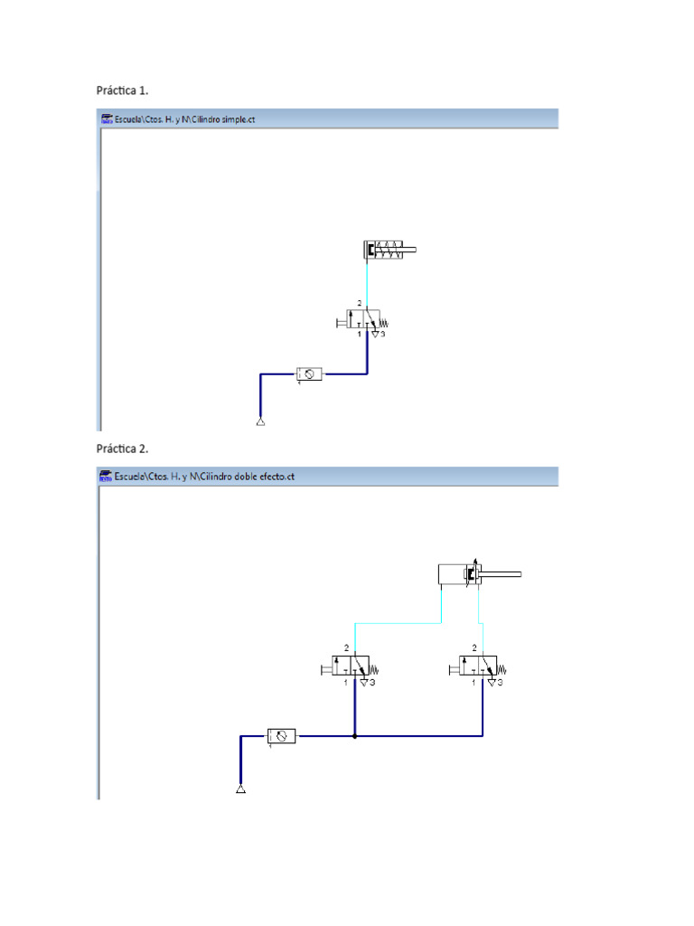 Practicas Neumatica | PDF