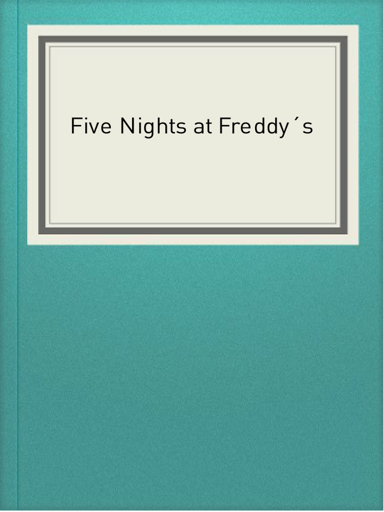 Livro Five Nights at Freddy S (FNAF) | PDF