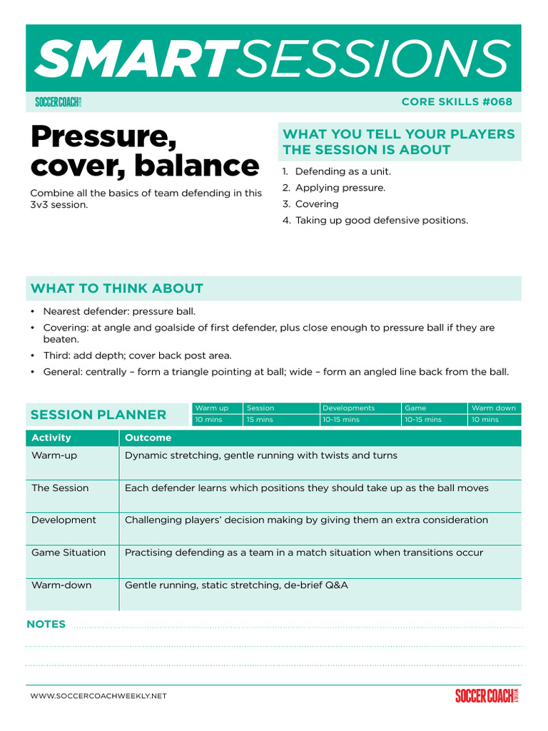 Core 068 Pressure Cover Balance | PDF | Defender (Association Football ...