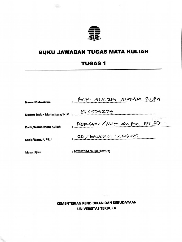 TMK 1 Materi Dan Pembelajaran IPS SD | PDF