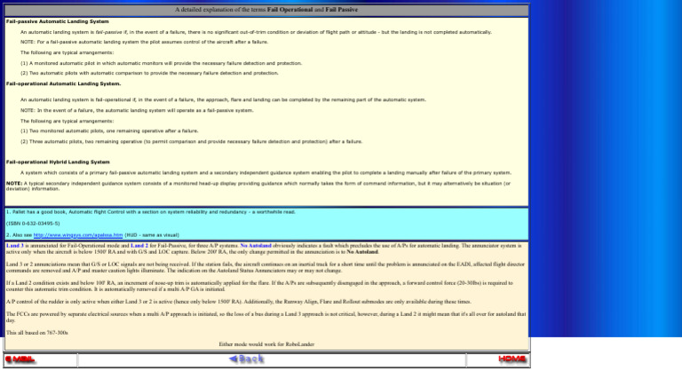 Fail Operational and Passive | PDF | Aviation | Avionics