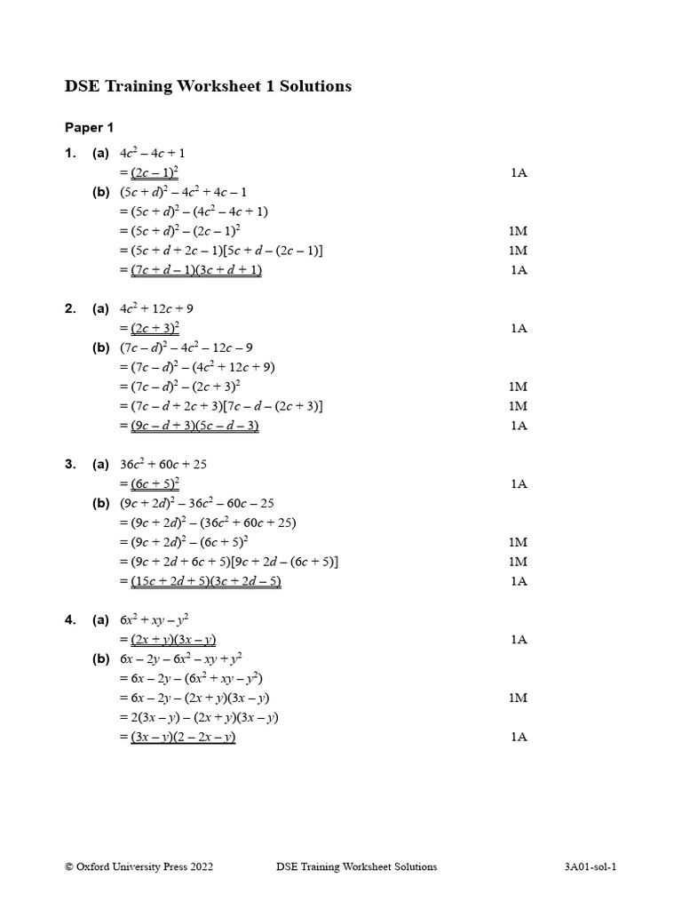 S3 To S4 Summer Holiday Assignemnt Full Sol Math | PDF