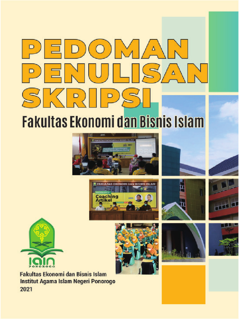 02 Pedoman Skripsi FEBI 2021 OK | PDF