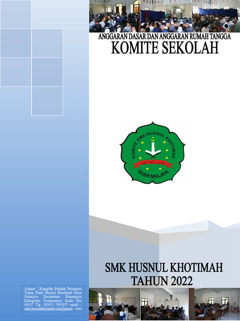 AD-ART Komite Sekolah | PDF