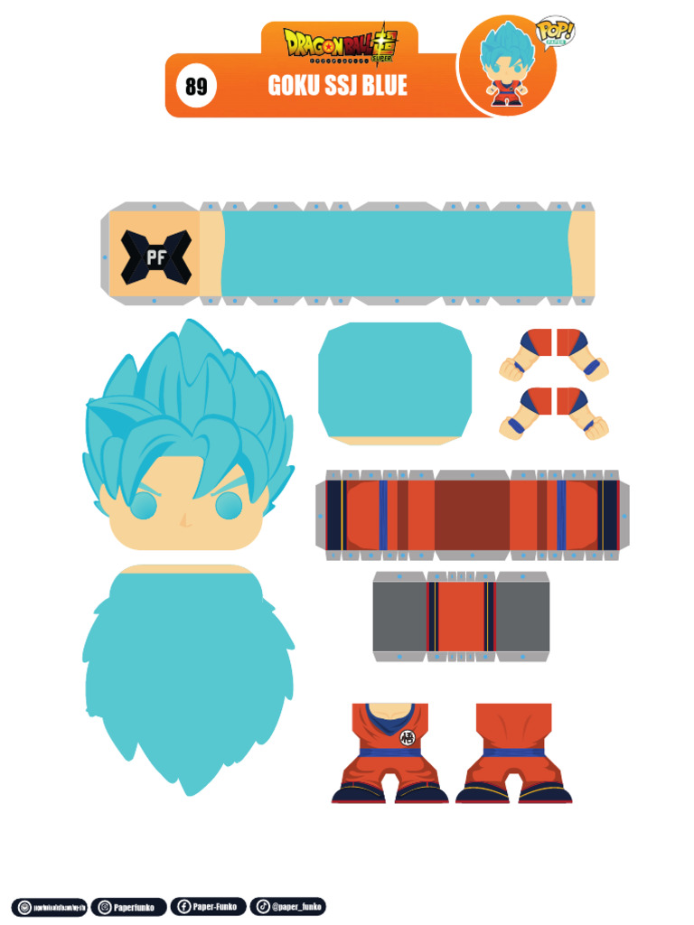 Goku SSJ Blue | PDF
