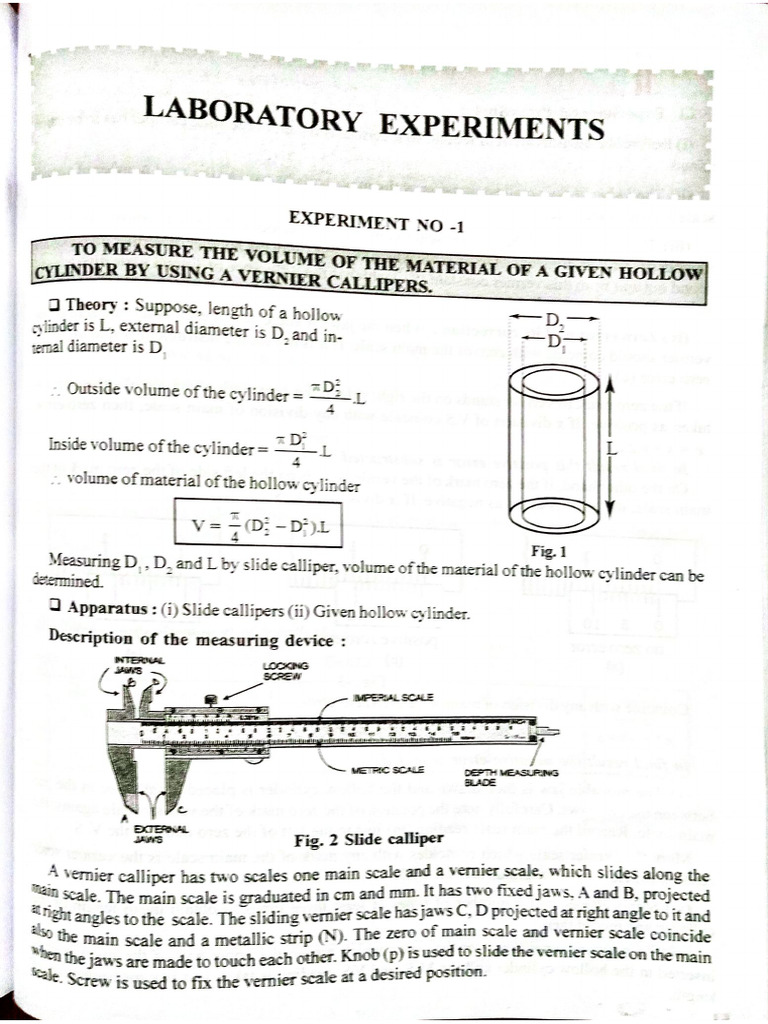 Physics Lab 1 | PDF
