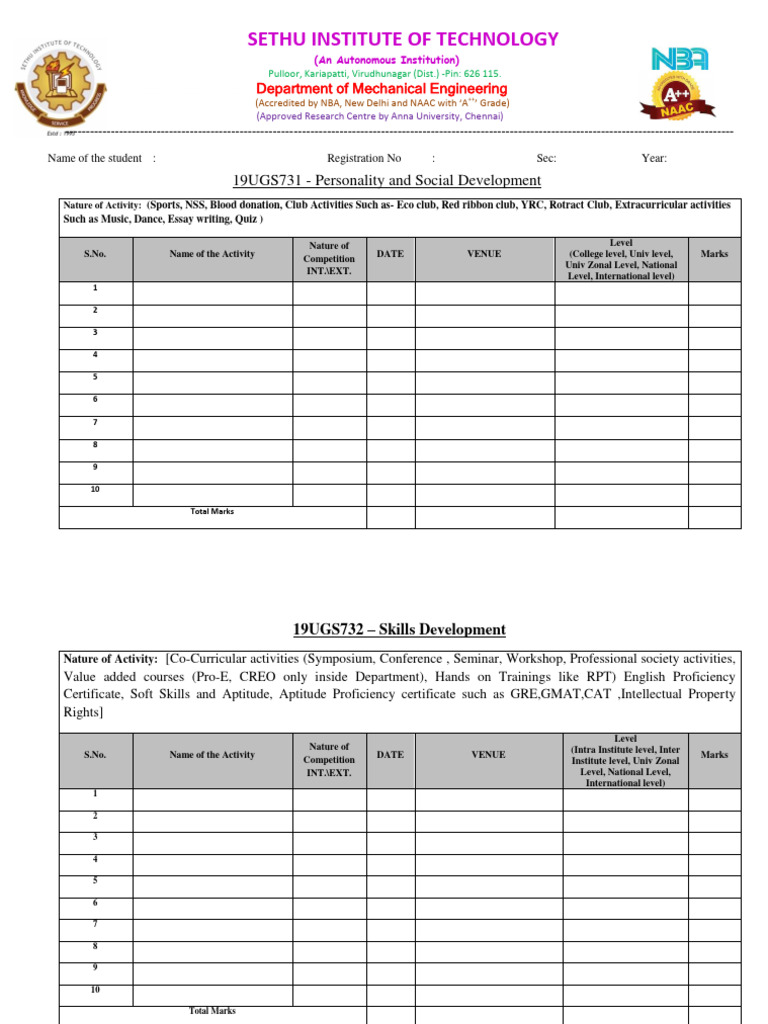 Mandatory Course Form | PDF | Schools