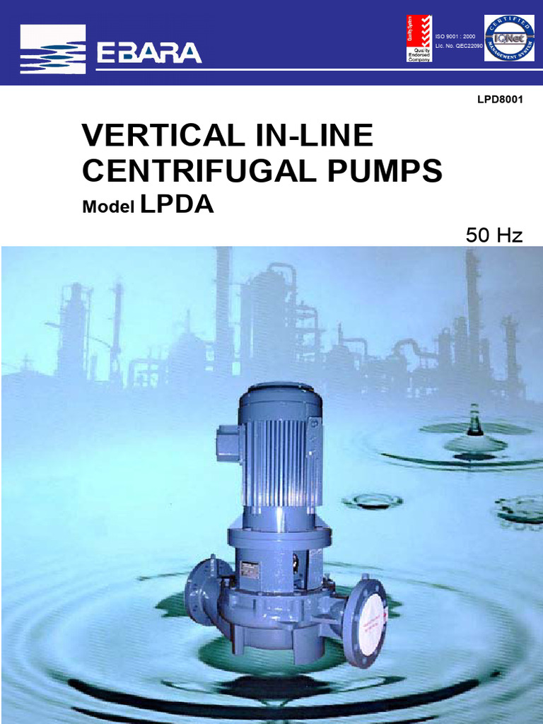 LPDA Technical Databook | PDF | Pump | Pipe (Fluid Conveyance)