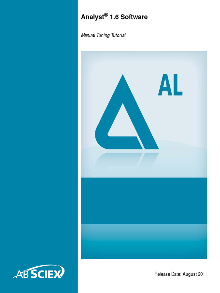 Analyst 1.6 Software. Manual Tuning Tutorial | PDF | Calibration | Trademark
