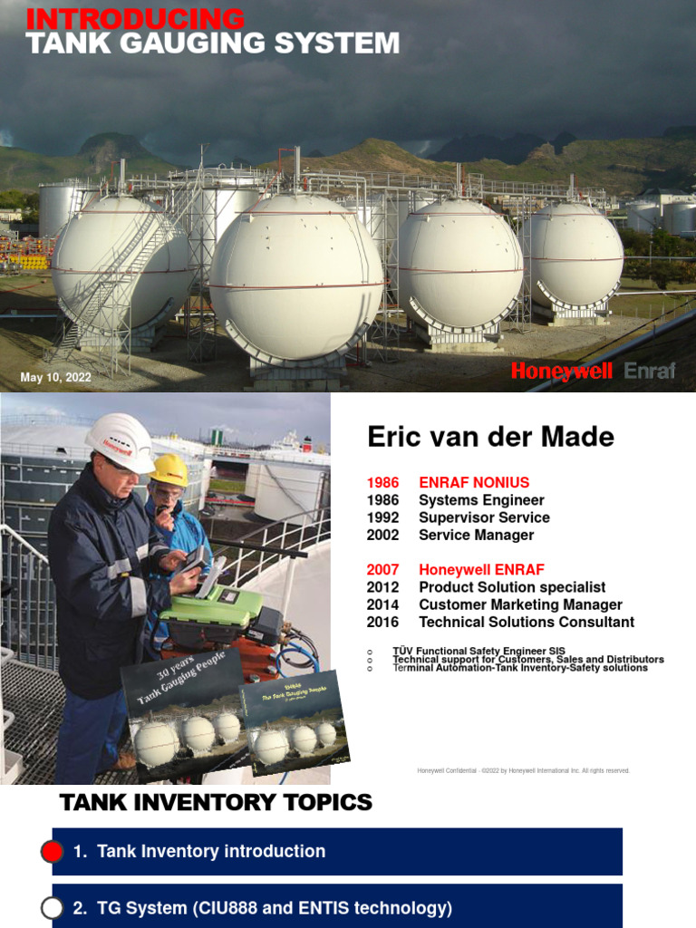 Honeywell Enraf Tank Gauging Overview | PDF | Firewall (Computing) | Virtual Private Network