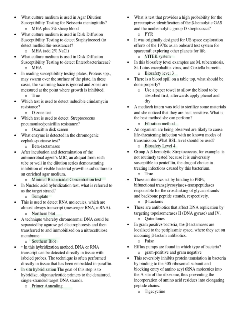 Mtap Microbio | PDF | Streptococcus | Staphylococcus