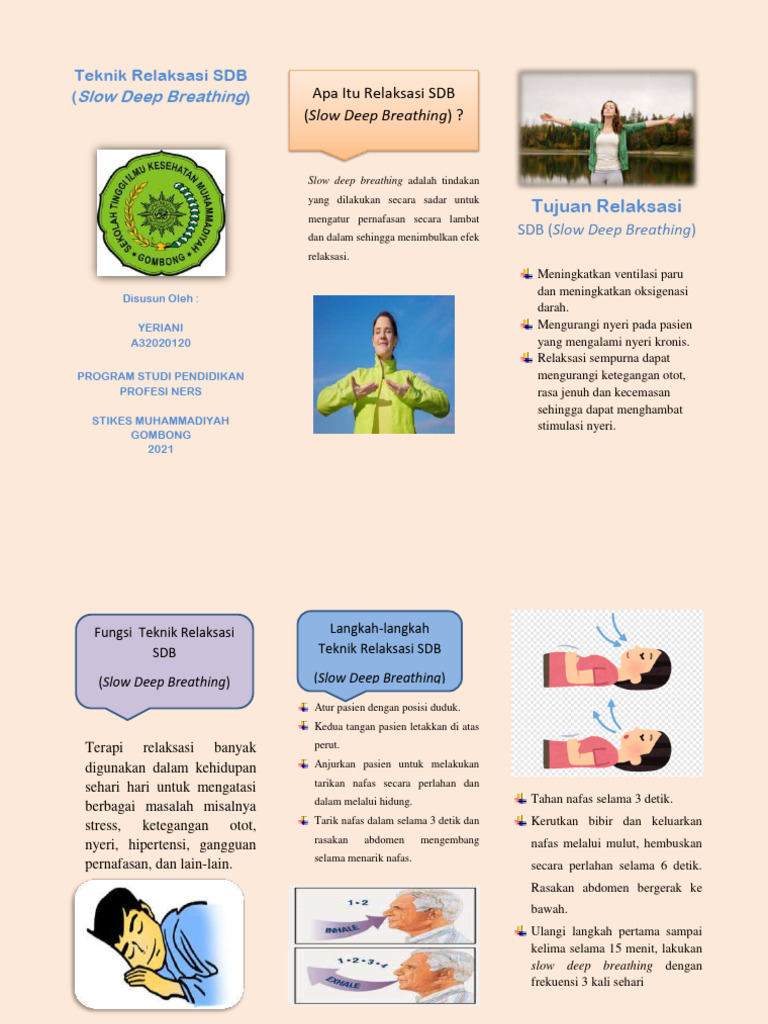Leaflet Teknik Relaksasi SDB | PDF