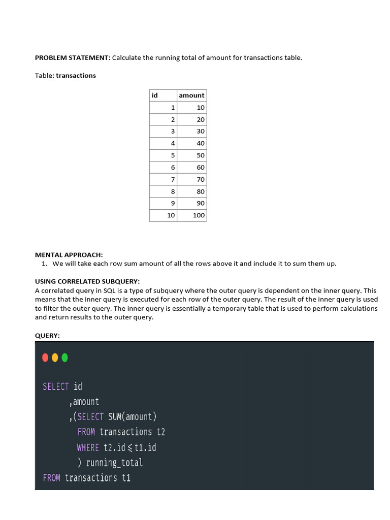 February SQL Questions Compiled | PDF | Data Management | Computing February SQL Questions Compiled | PDF | Data Management | Computing