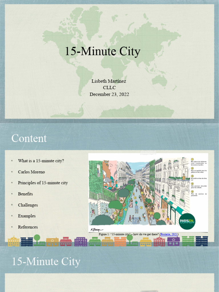 15-Minute City. PT | Download Free PDF | Sustainable Development ...