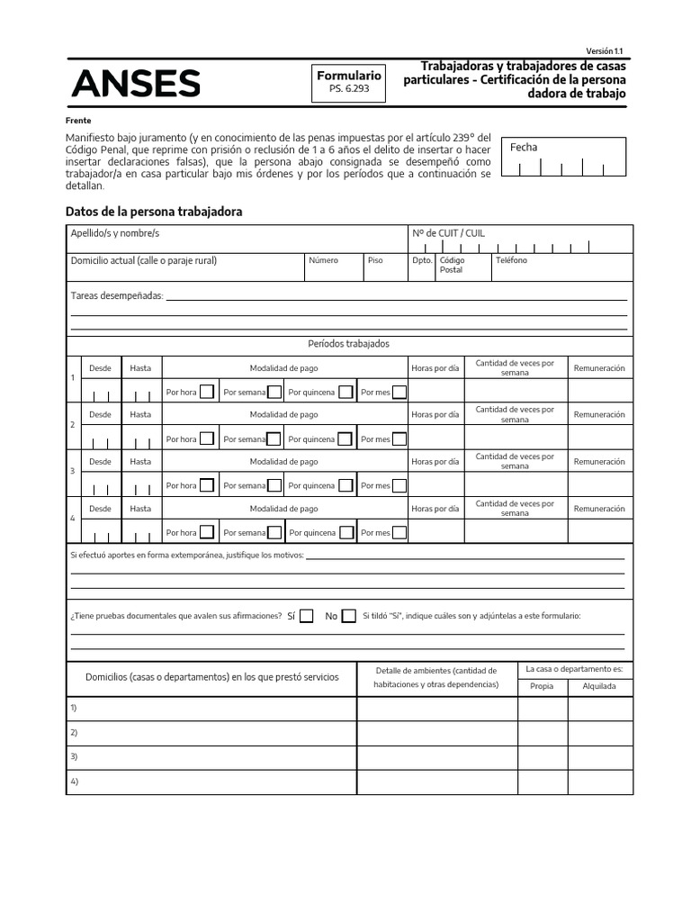 Certificacion de La Persona Dadora de Trabajo | PDF | Justicia | Crimen ...