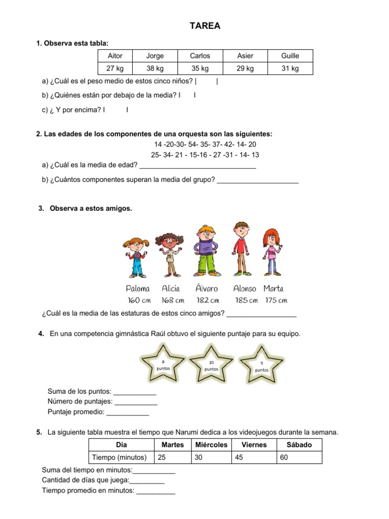 Tarea de Matematica | PDF