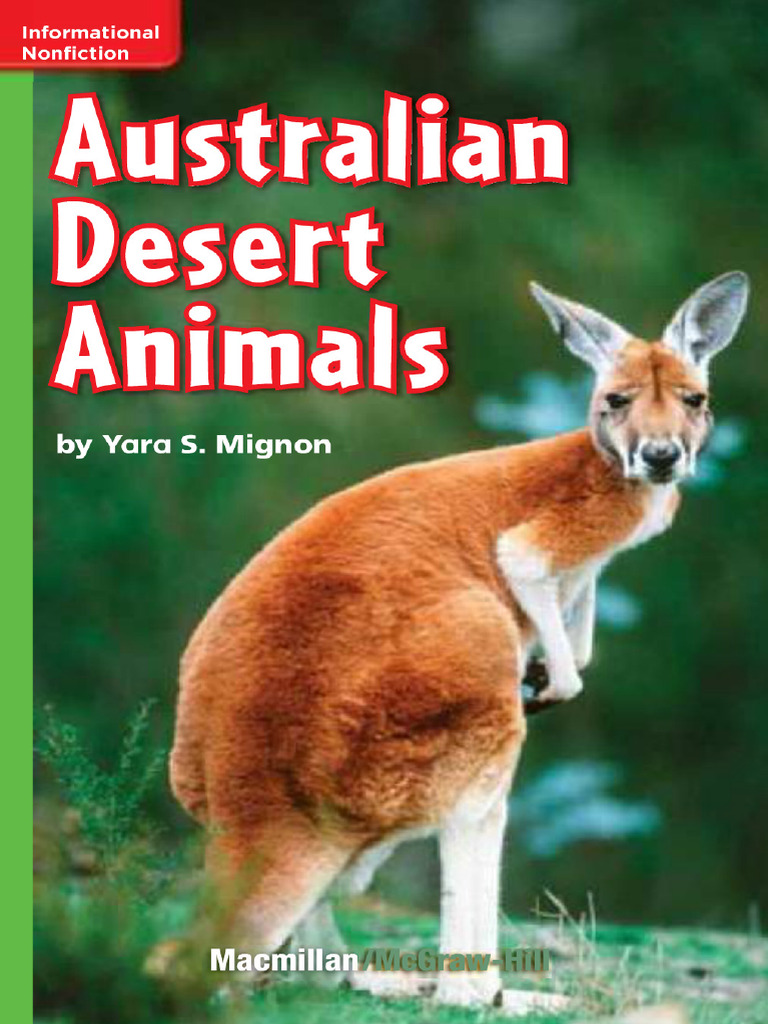 Australian Desert Animals | PDF