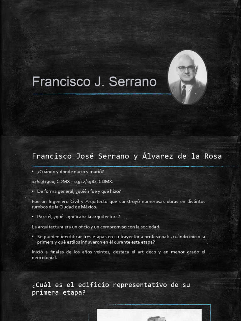 Francisco J Serrano | PDF
