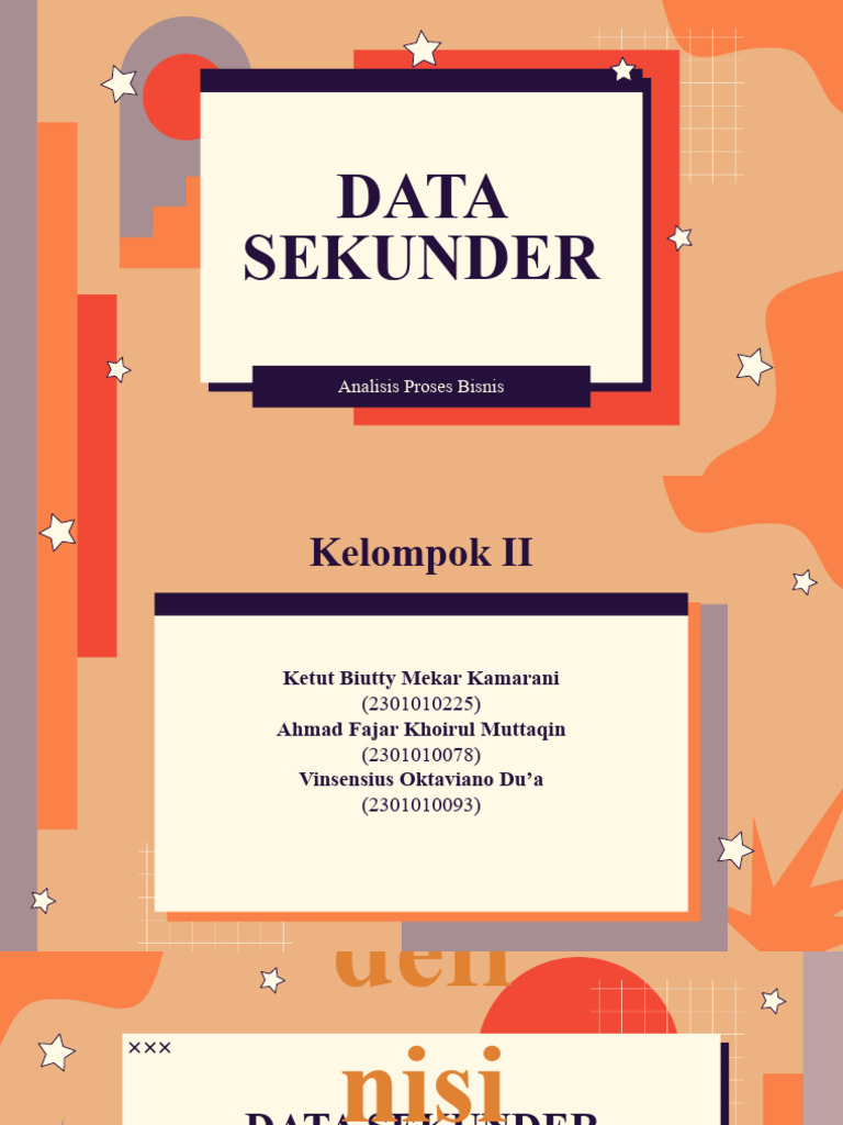 Data Sekunder | PDF