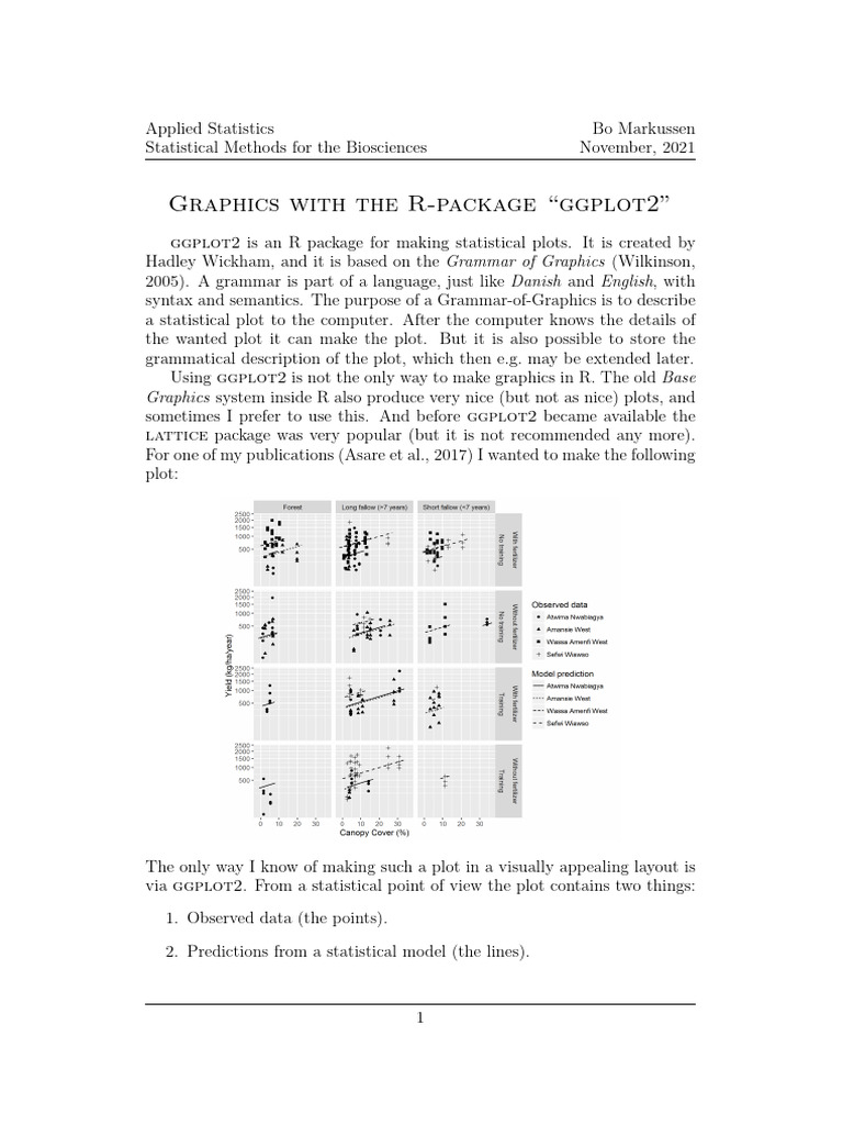 Ggplot2 Exercise | PDF | Statistics | Computing