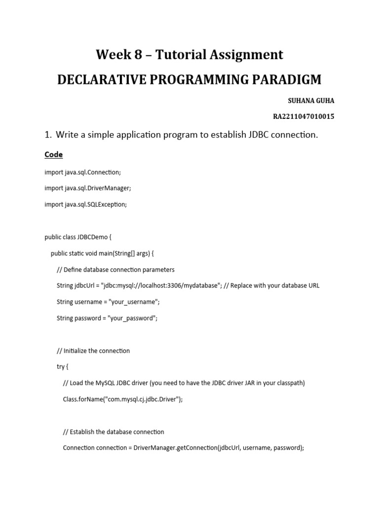 Week 8 Ass. | PDF | Computing | Sql