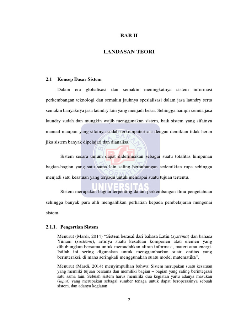 File - 14 BAB II Landasan Teori. | PDF | Komputer