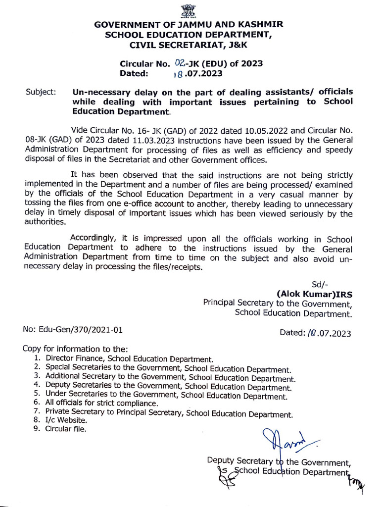 Circular | Download Free PDF | Government | Governance