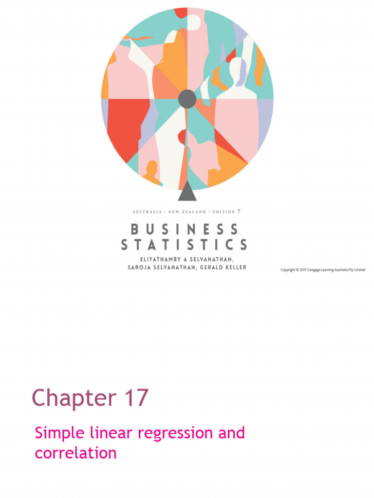 Selvanathan-7e 17 | PDF | Regression Analysis | Errors And Residuals