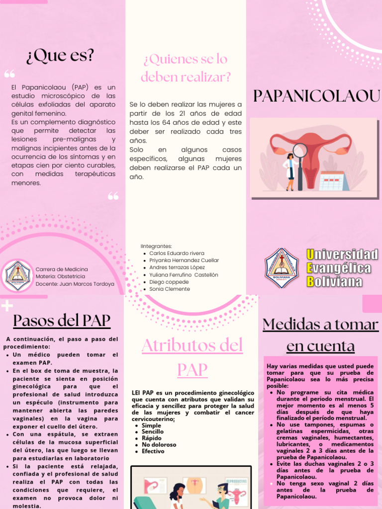 Que Es Papanicolaou Pdf Vagina La Salud De La Mujer