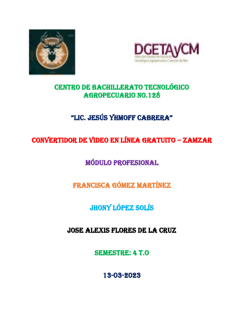 Convertidor de Video Gratis: Zamzar | PDF | Archivo de computadora ...