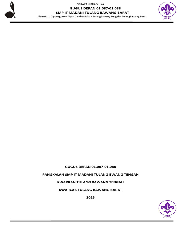 PROPOSAL PERSAMI Contoh | PDF