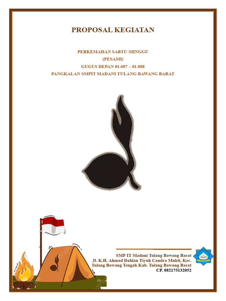 Proposal PERSAMI SMPIT Madani 2023 | PDF