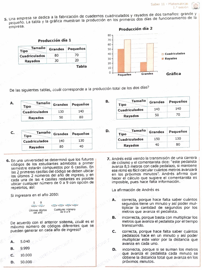 Cuadernillos Icfes | PDF