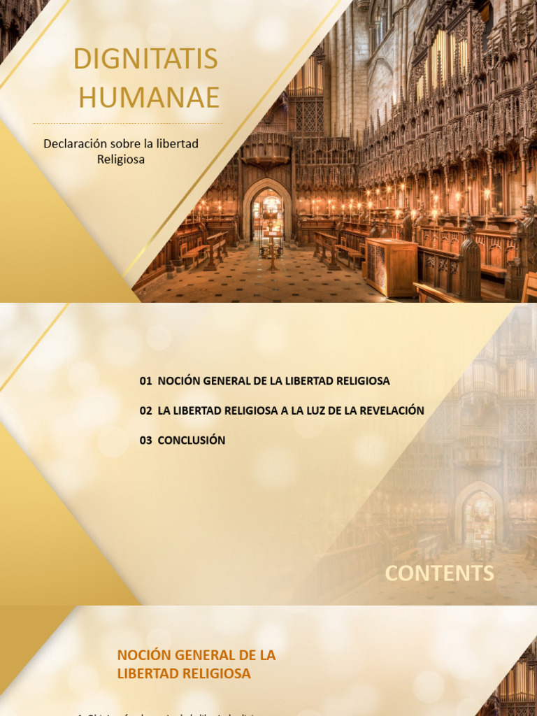 Dignitatis Humanae | PDF | Cristo (título) | Iglesia Católica