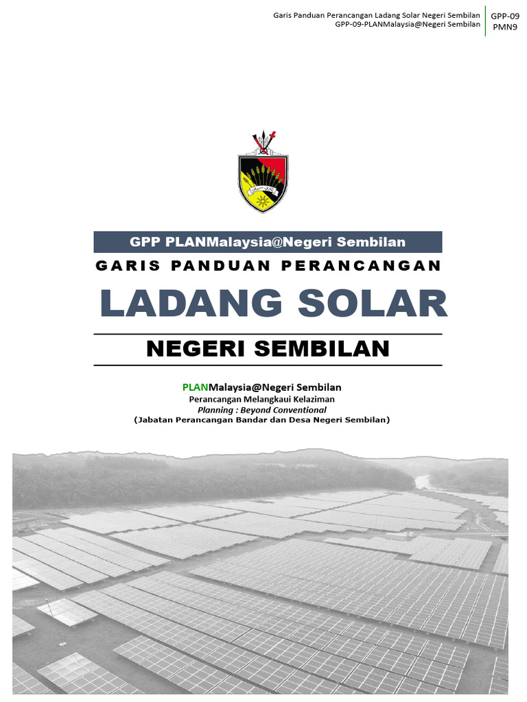GPP Ladang Solar Negeri Sembilan | PDF