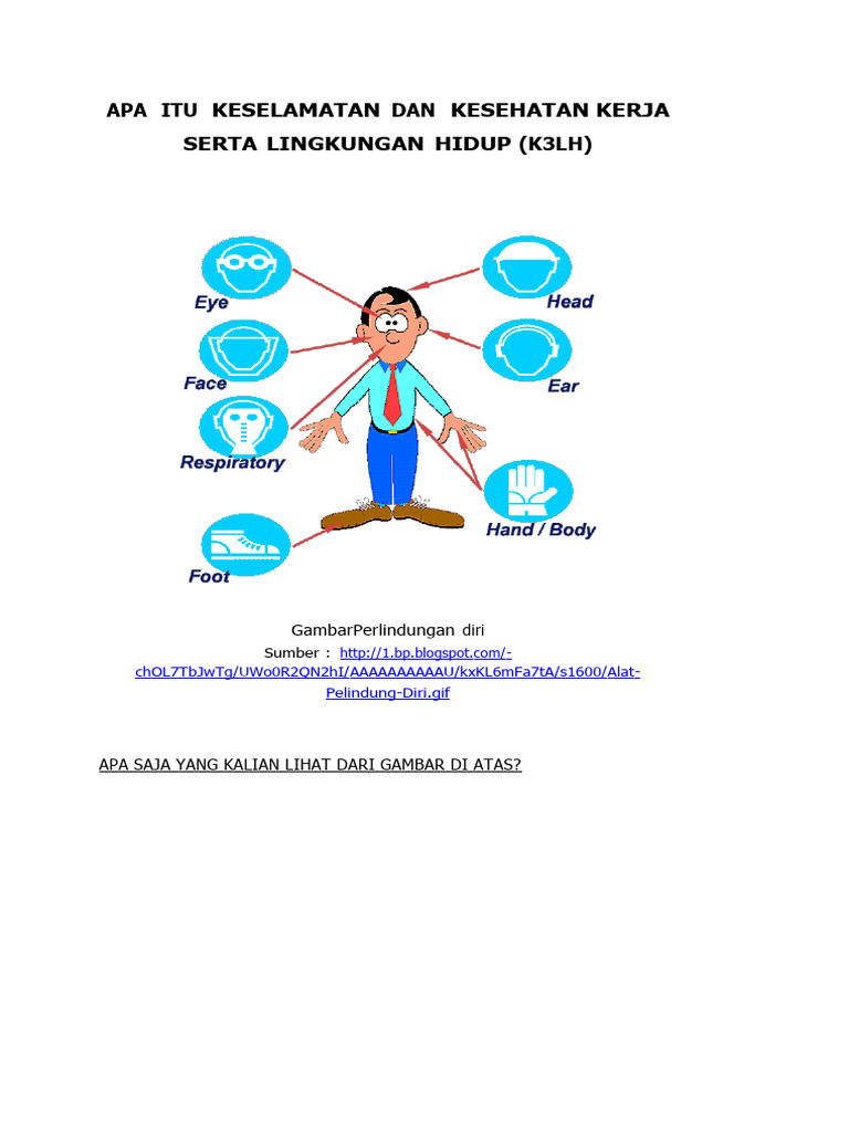 Materi k3lh Kelas X TSM | PDF