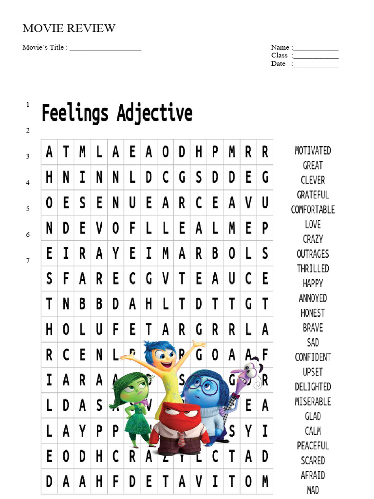 Inside Out Movie Review | PDF