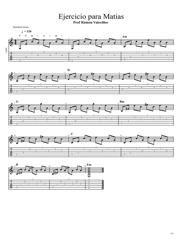 Ejer Arpegio Matias New | PDF